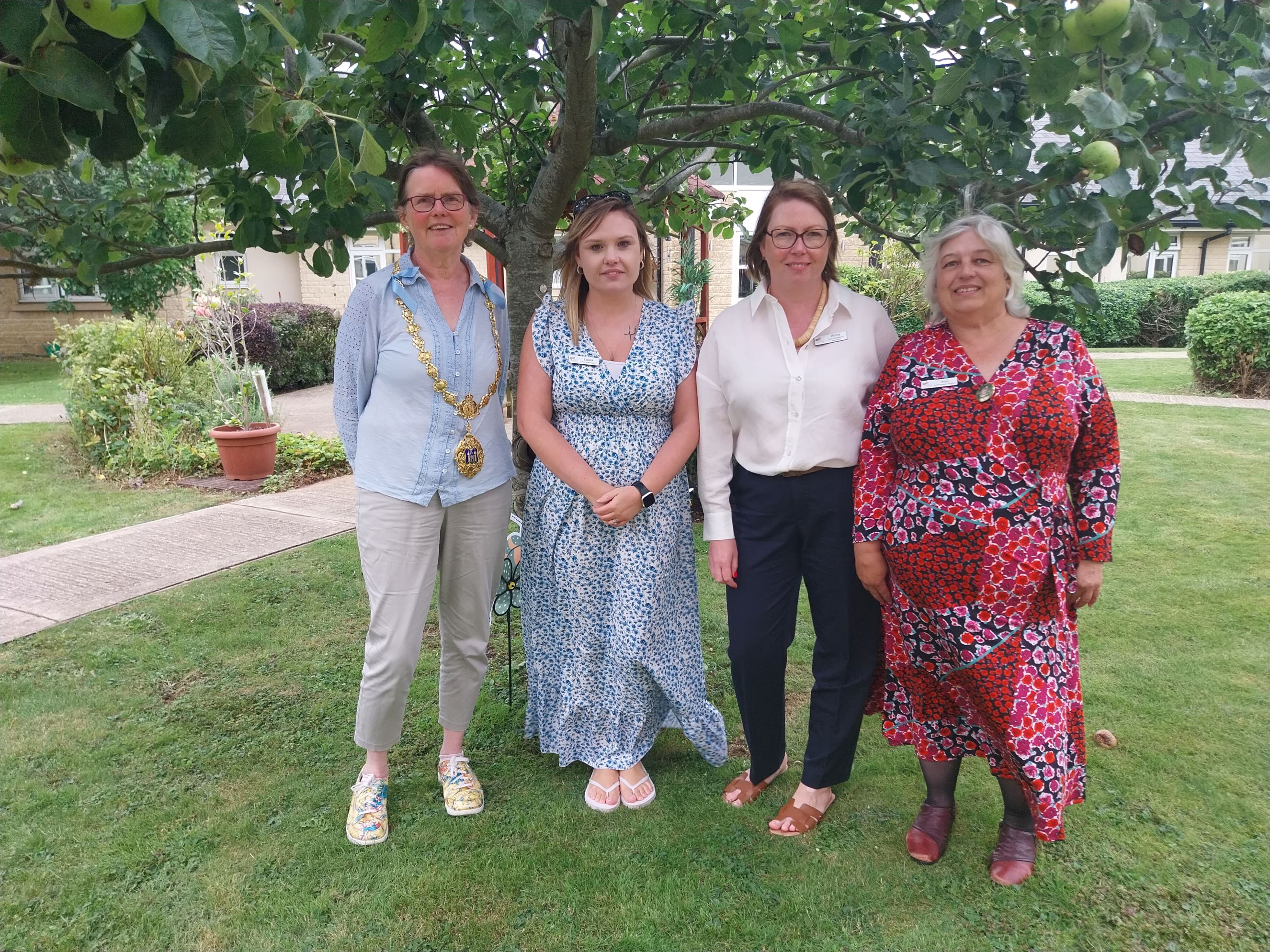 Local community enjoys garden party and BBQ at Henry Cornish Care Centre's award-winning gardens ...